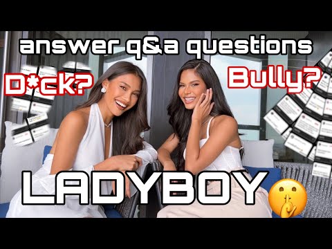 English Q&A with THAI LADYBOY!! CHINNI& @Julienicha 🫶🏼#transgender # ...