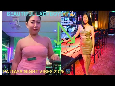 Beautiful Ladyboys in Soi Chaiyapoon Pattaya 2025 🌆 | Nightlife Walk ...